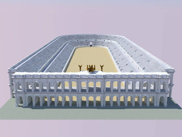 Stadium of Domitian - History in 3D