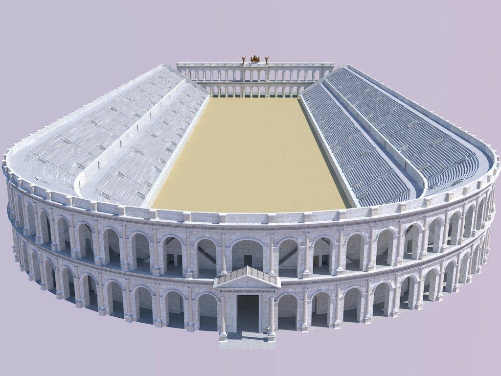 Stadium of Domitian - History in 3D