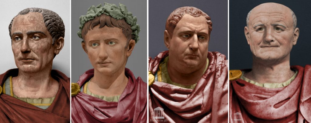 Romans in color Archives - History in 3D