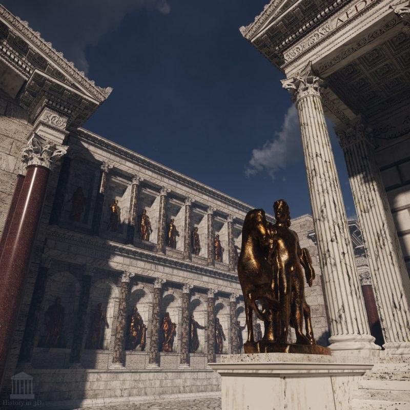 Project "Rome in 3D" - Reconstruction of the Campus Martius (video ...