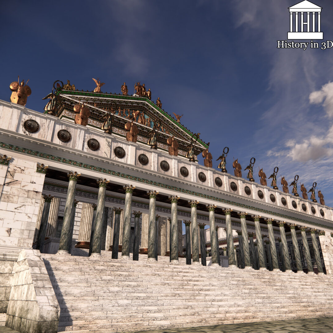 Detailed Rome in 3D reconstruction, with correct colours - 2023 year ...