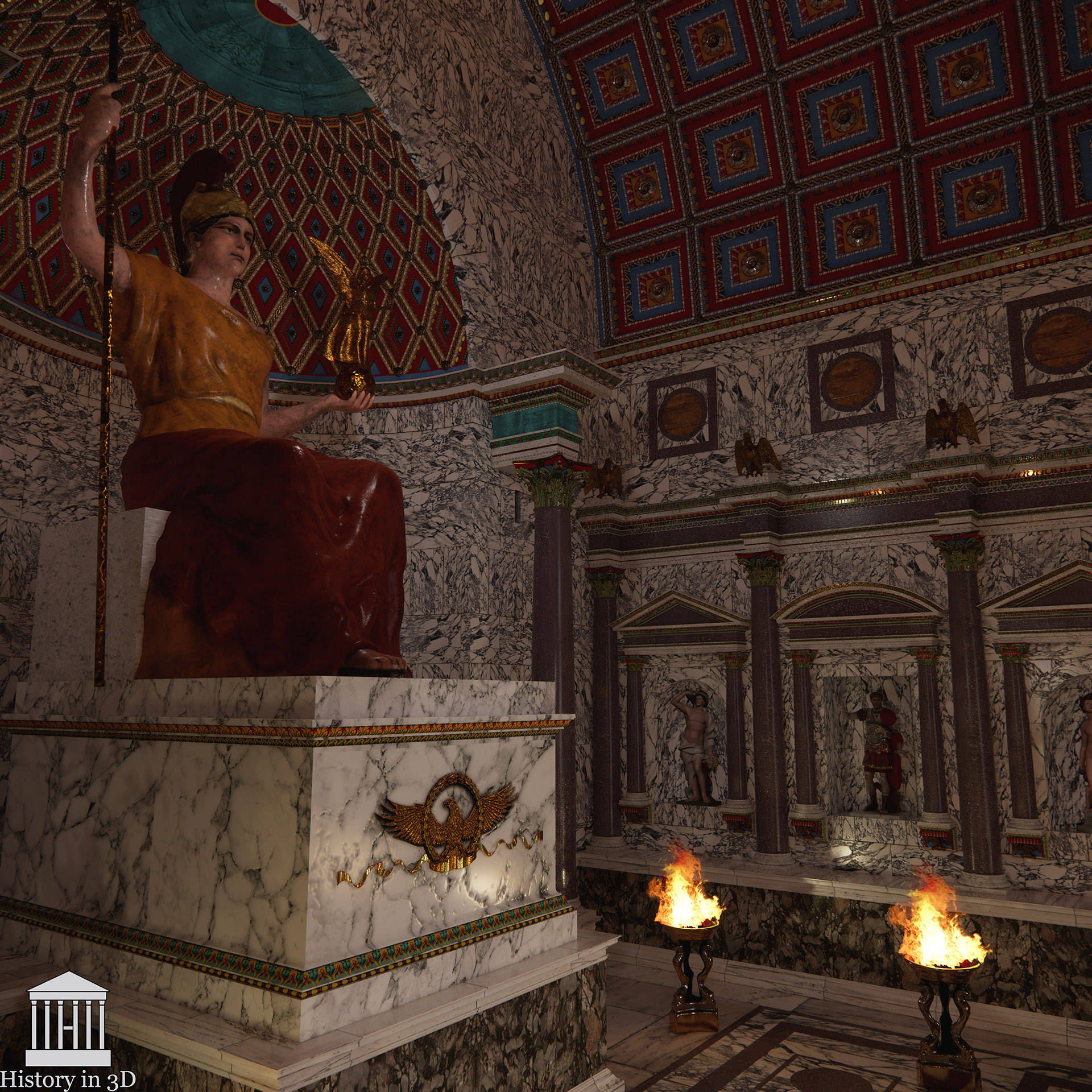 Detailed Rome in 3D reconstruction, with correct colours - 2023 year ...