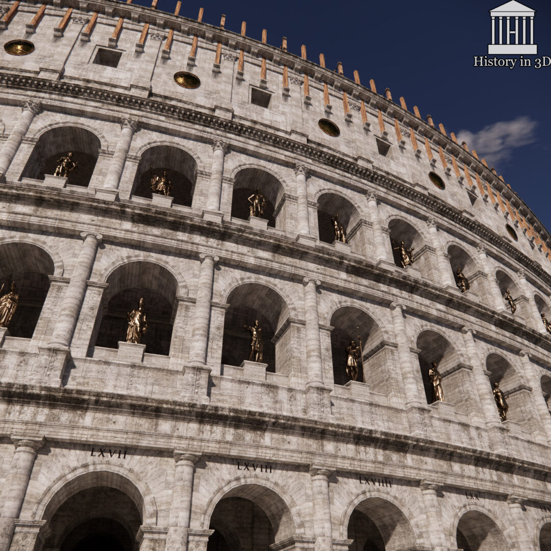 Detailed Rome in 3D reconstruction, with correct colours - 2023 year ...