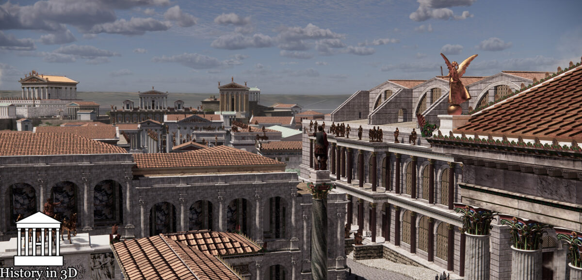 Detailed Rome in 3D reconstruction, with correct colours - 2023 year ...